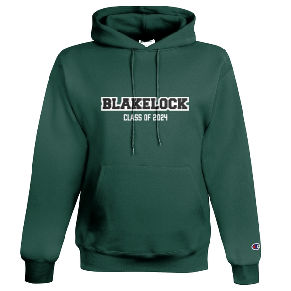 Twill Embroidered "BLAKELOCK 2024" Champion Hoodie – GRADWEAR