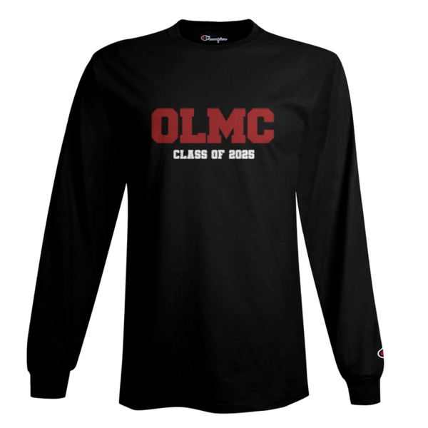 Screen Print "OLMC 2025" Champion Long Sleeve – GRADWEAR