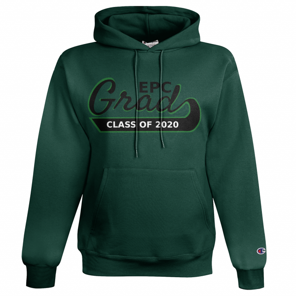 Screen Print "EPC" Champion Hoodie – GRADWEAR